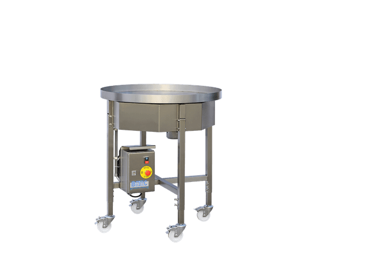 BETEC buffer tables and rotating tables for packing/RT 1200